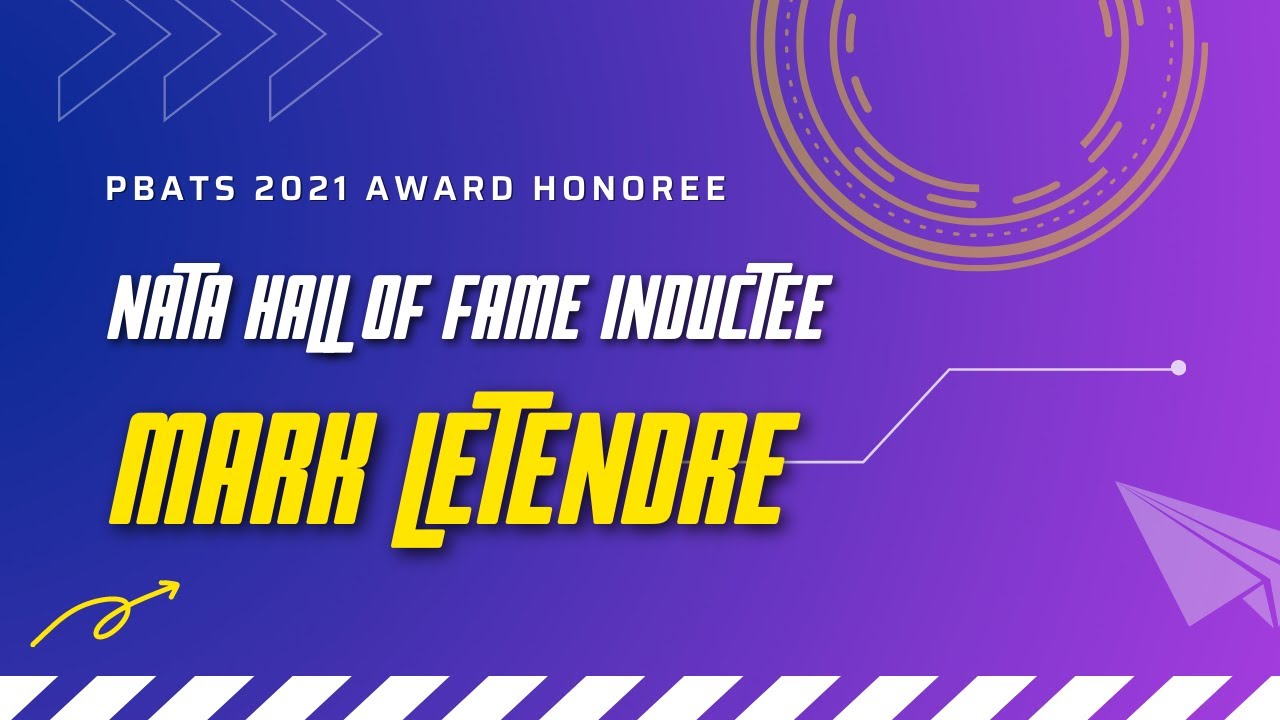 Mark Letendre - NATA Hall of Fame Honor - YouTube