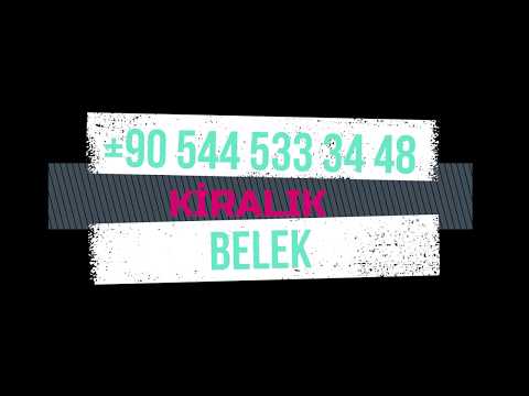 Antalya'nın en gözde beldelerinden olan Belek'te özel havuzlu villa . +90 544 533 34 48