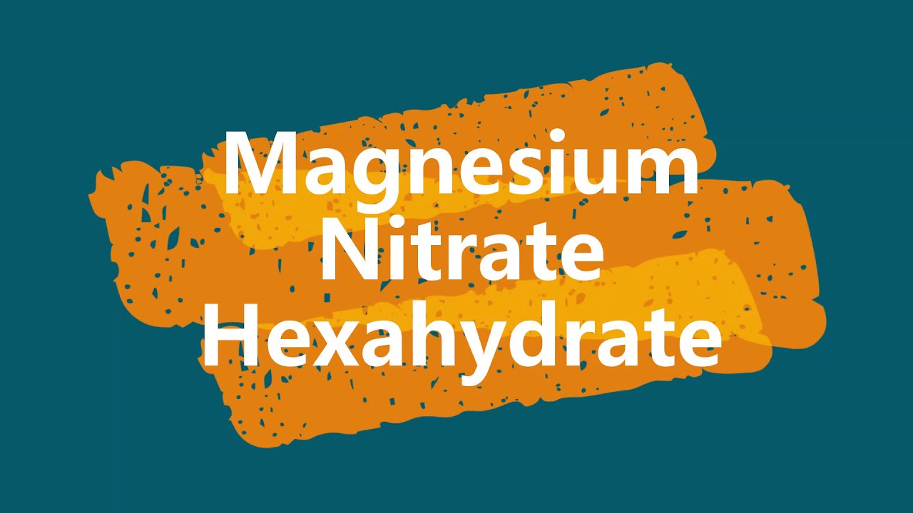 Magnesium Nitrate Hexahydrate - YouTube