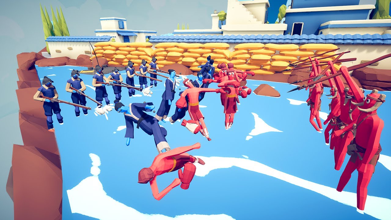 Tournament In The Middle Of The Lake In The Ancient City | Totally ...