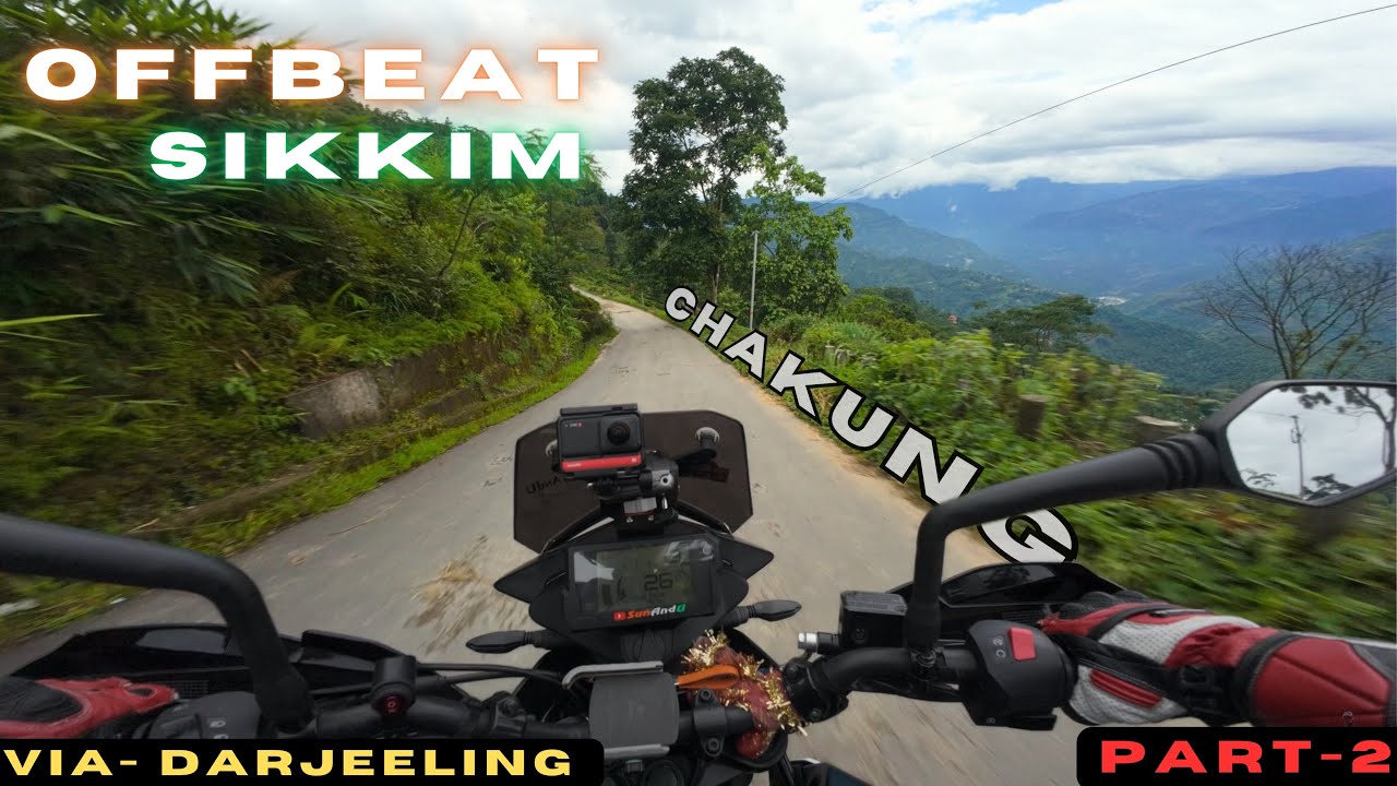 Solo Ride to Chakung || West Sikkim Offbeat Destination || Sikkim Via ...