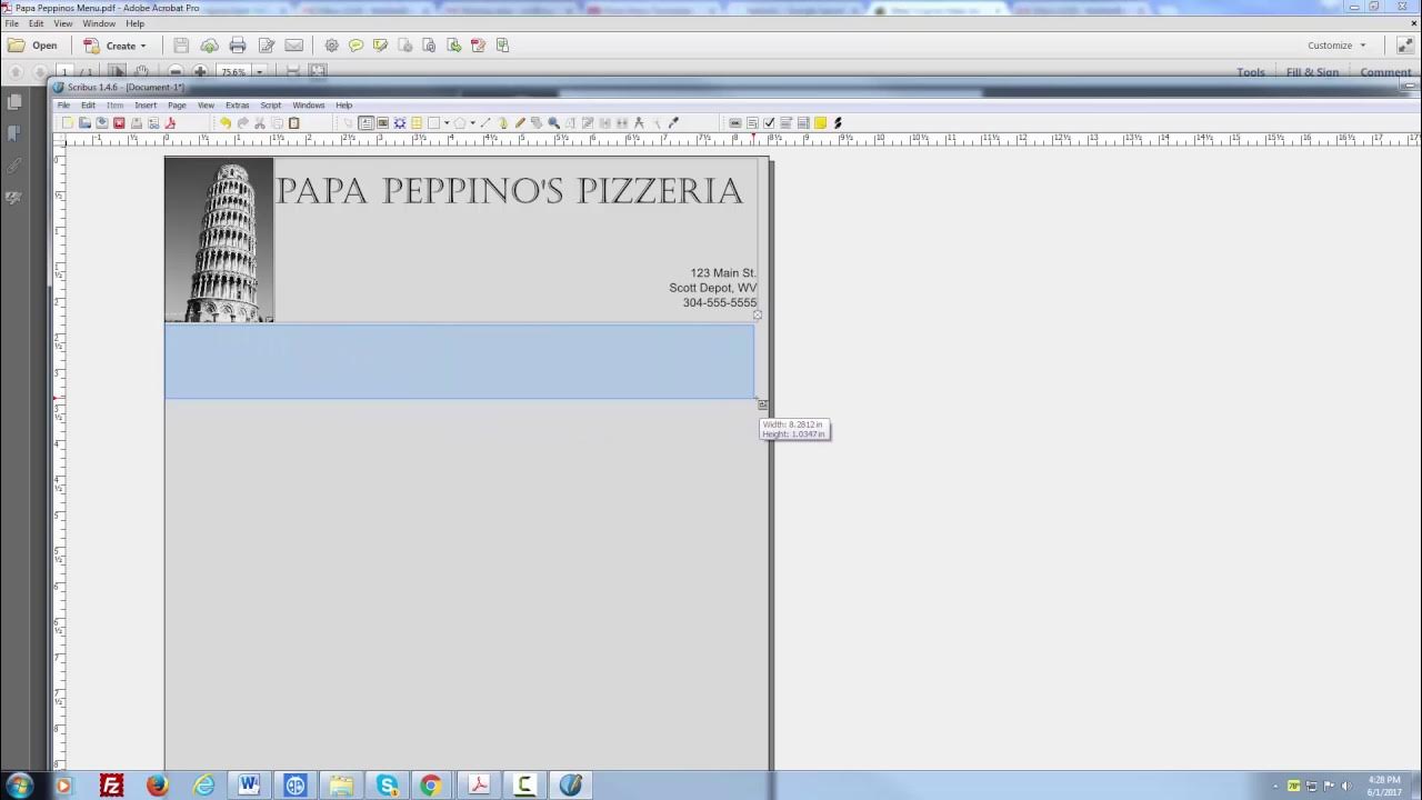 Getting Started with Scribus - YouTube
