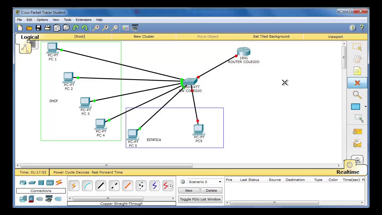 CONFIGURACIÓN DHCP ROUTER CISCO-CONFIG CONTRASEÑA TELNET Y SWITCH - YouTube
