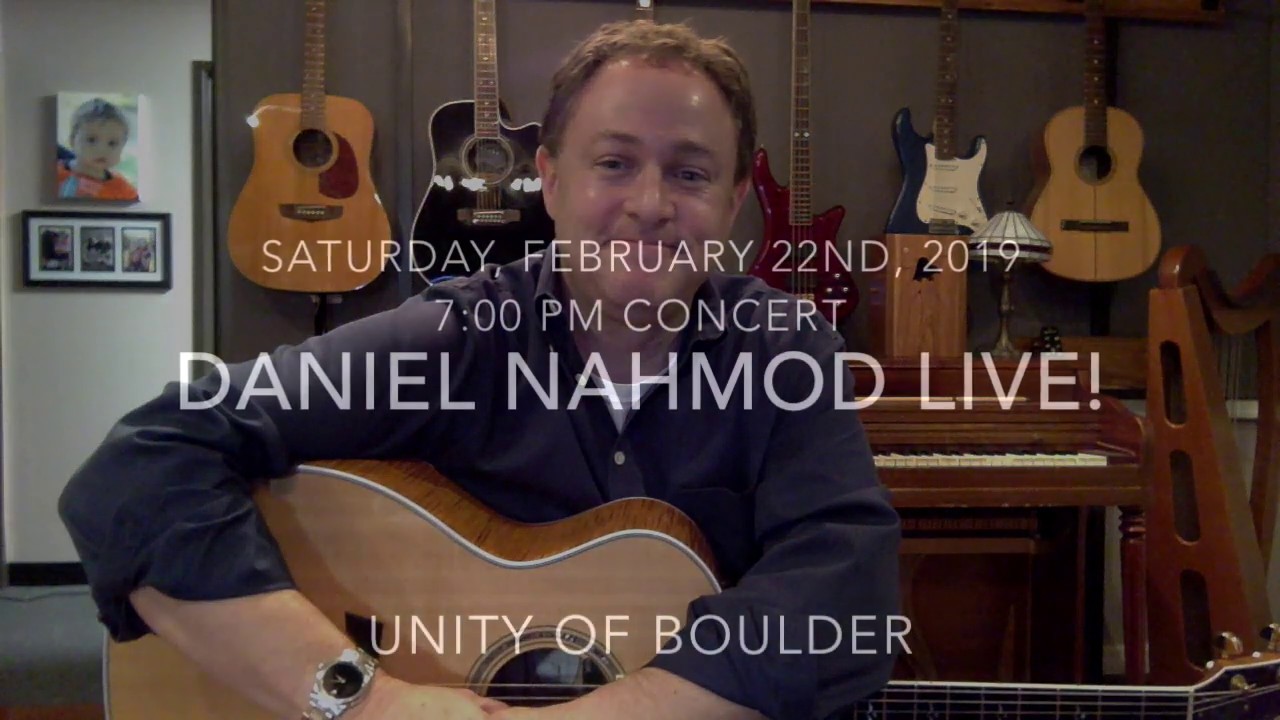 Promo: Daniel Nahmod Live in Concert, Feb 22 2019 - YouTube