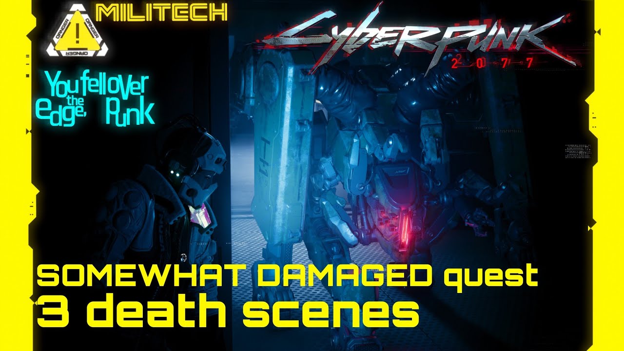 3 death scenes with Cerberus Unit - Cyberpunk 2077: Phantom Liberty ...