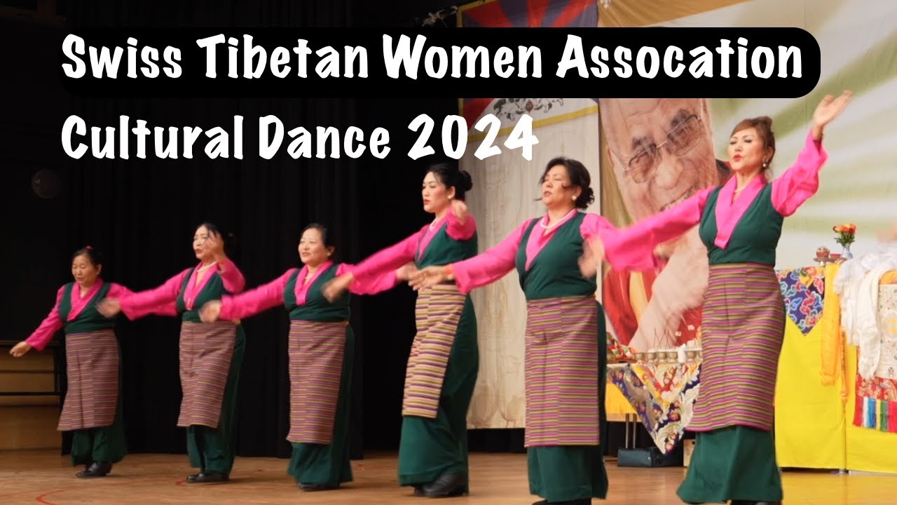 Swiss Tibetan Women Association Cultural Dance performance / During ...