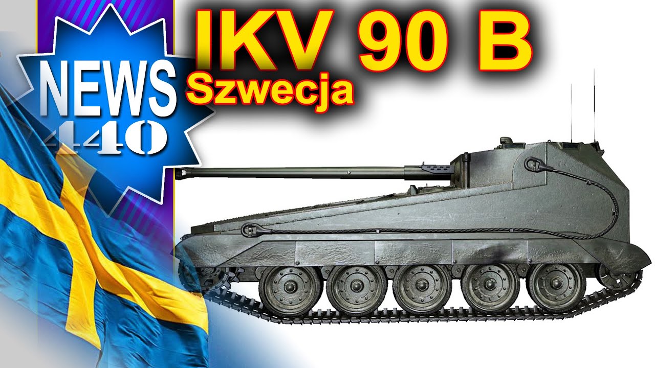 IKV 90 B - niszczyciel ze Szwecji - NEWS - World of tanks - YouTube