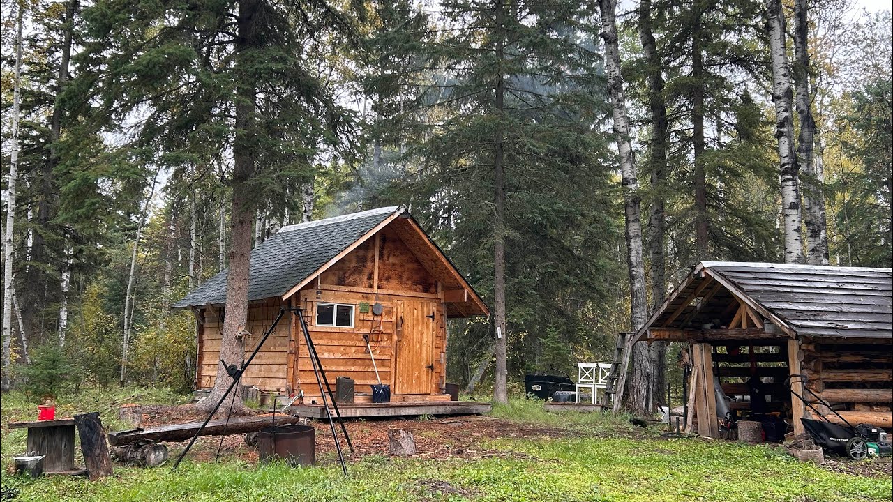 COLD WET fall day, getting ready for WINTER! ITS COMING! - YouTube