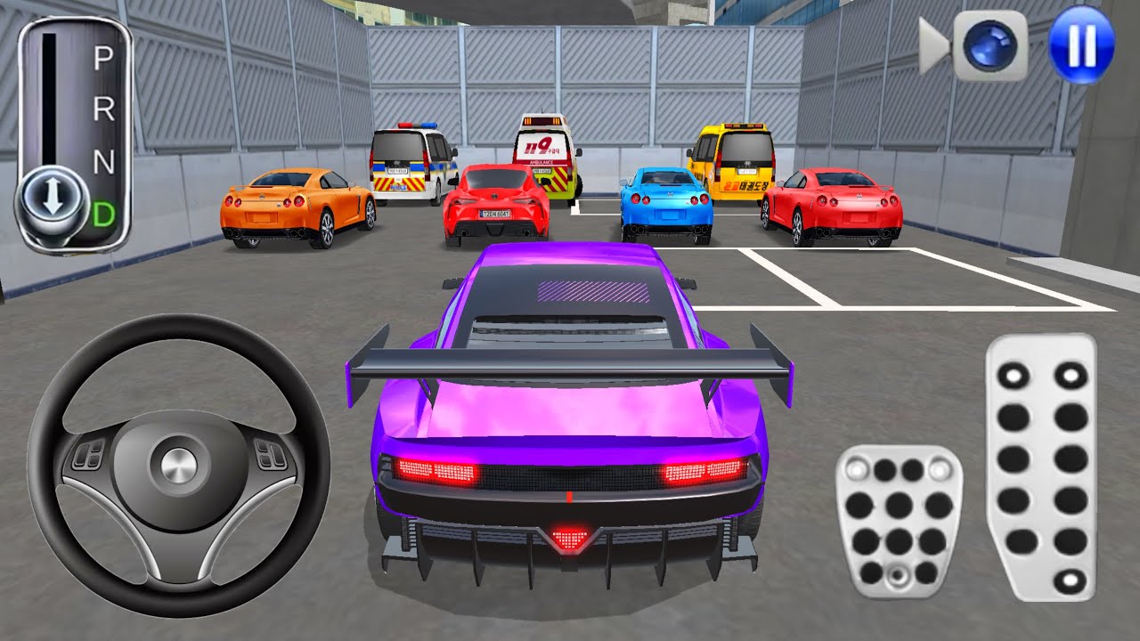Toady I parking my all super car to showroom - 3d car driving class ...