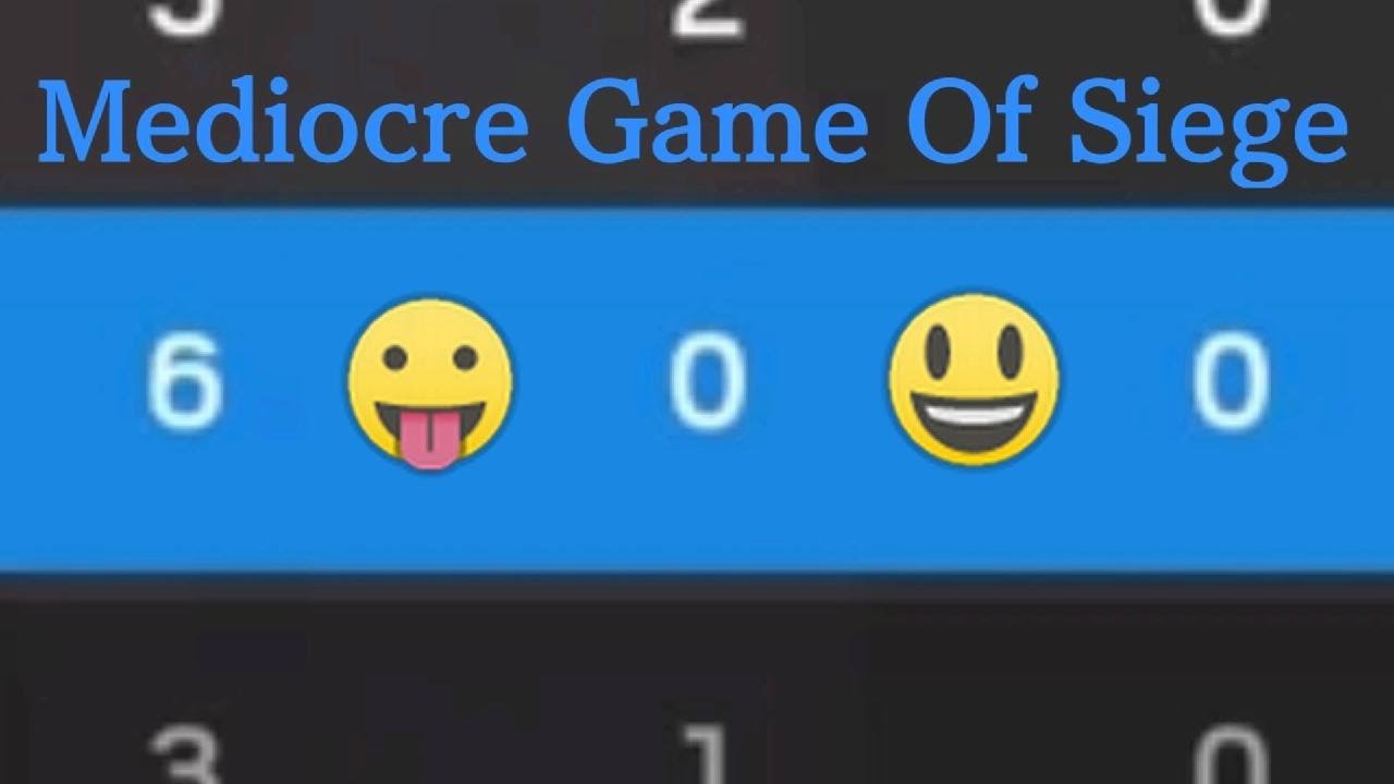 Very easy Very Mediocre Game of Siege - YouTube