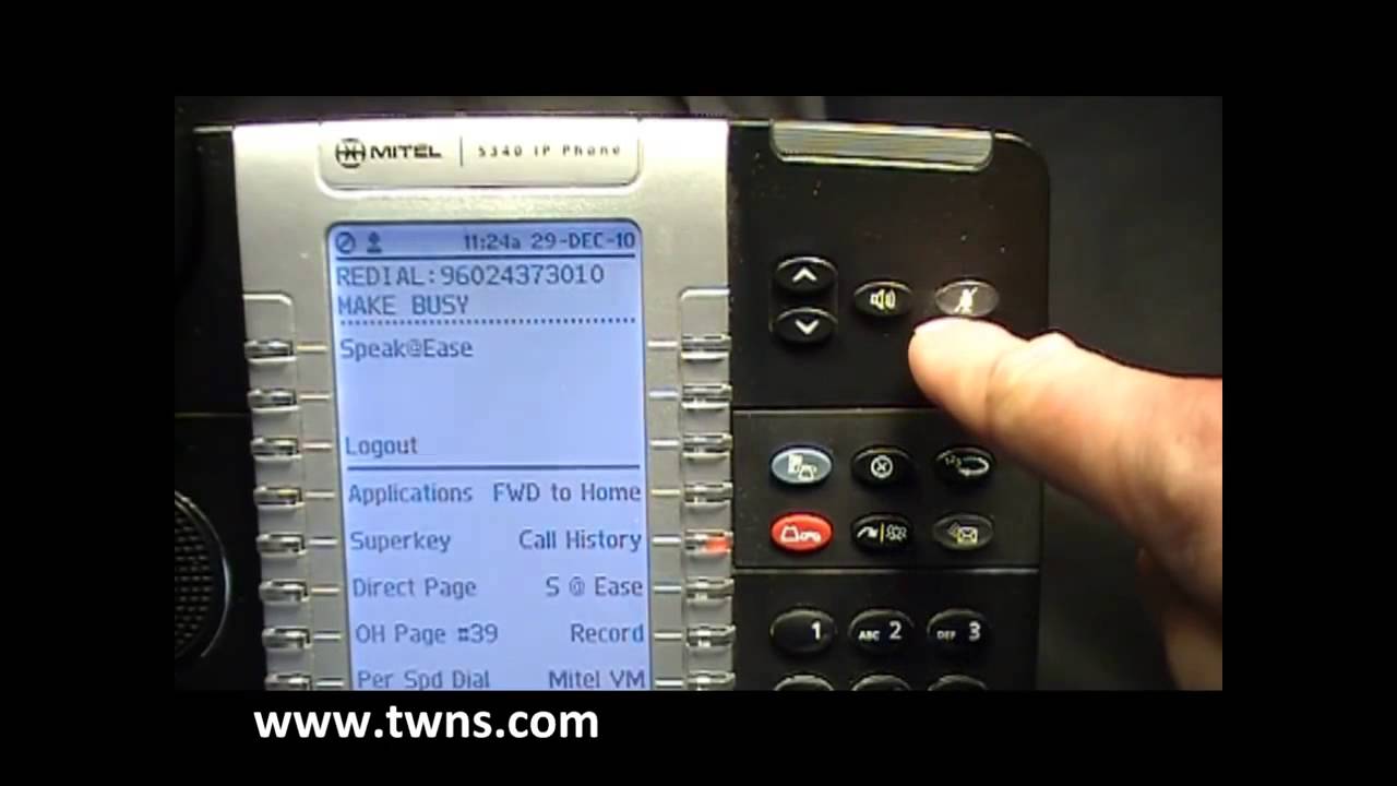 Mitel 5340 IP - Call Director Platform - YouTube