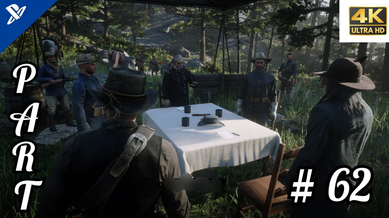 RED DEAD REDEMPTION 2 Walkthrough Gameplay Part 62 - (RDR2) PS4 PRO 4k ...