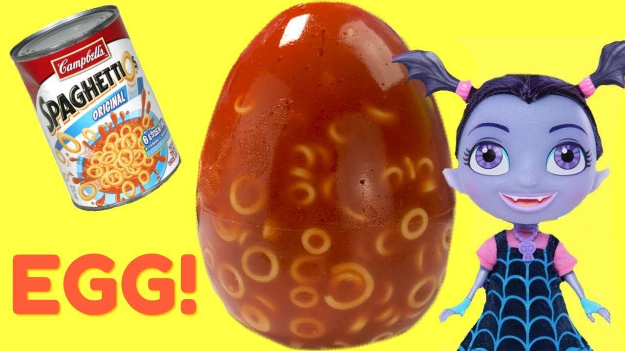 Fizzy Makes a DIY Spaghetti-o Jello Egg - YouTube