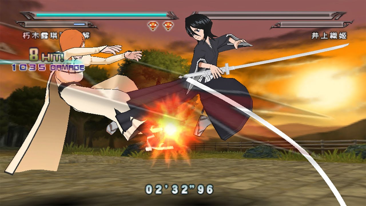 [TAS] Bleach Heat The Soul 7 - Rukia Kuchiki (PSP) - YouTube