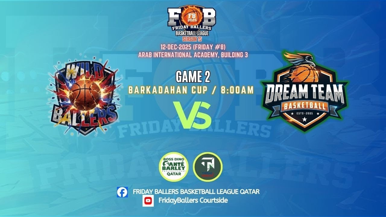 WILD BALLERS vs DREAM TEAM - 12/12/2025 - YouTube