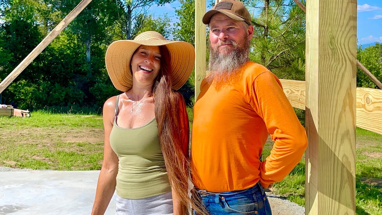 Building a 30x40 SHOP / Post Frame Walls & Pole Barn Review - YouTube