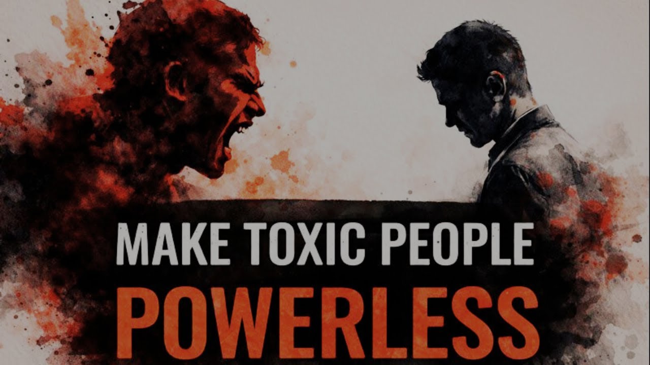 The Smartest Way to Make Toxic People Powerless - YouTube