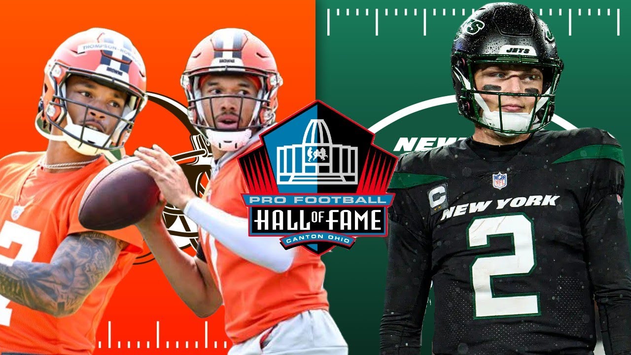NFL Hall of Fame Game Reactions (Browns v Jets) (DTR is Legit!) - YouTube
