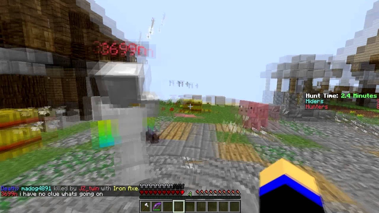 Minecraft: NEW HACK! FASTBOW! (Mineplex) - YouTube