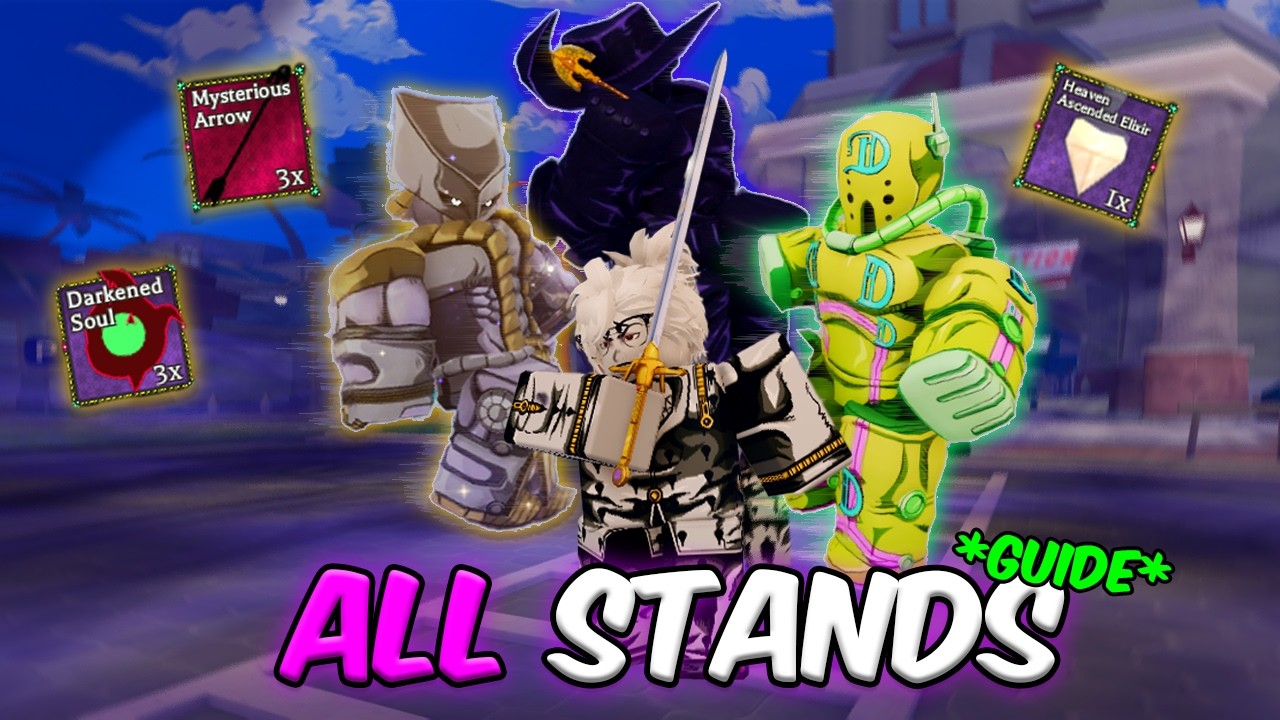 How to Get EVERY NEW STAND in Bizarre Lineage (TWOH, SCR, SPTW ...