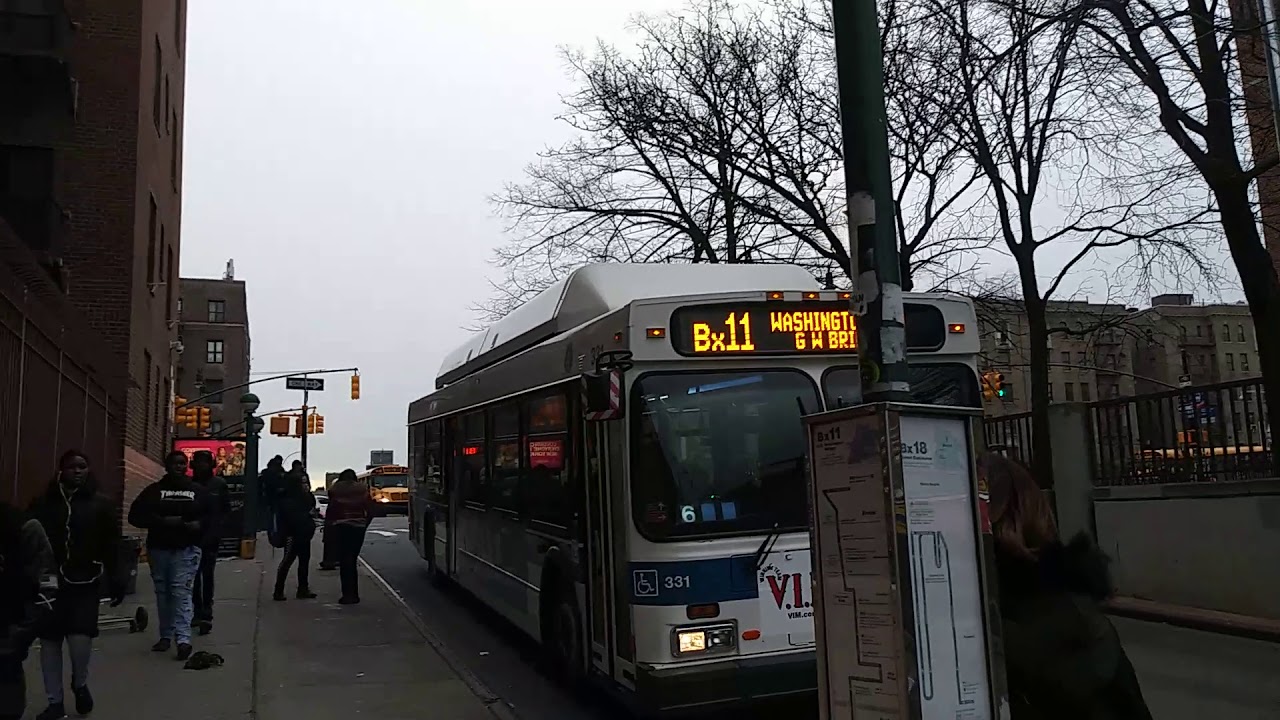 MTA: 2012 New Flyer Low Floor CNG C40LF [331] Bx11 Bus - YouTube