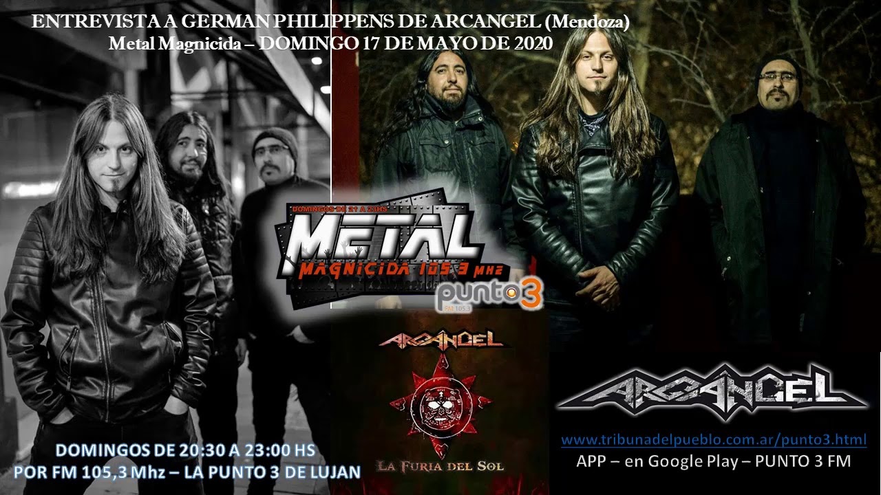 ENTREVISTA A BANDA ARCANGEL (Mendoza) - METAL MAGNICIDA - YouTube