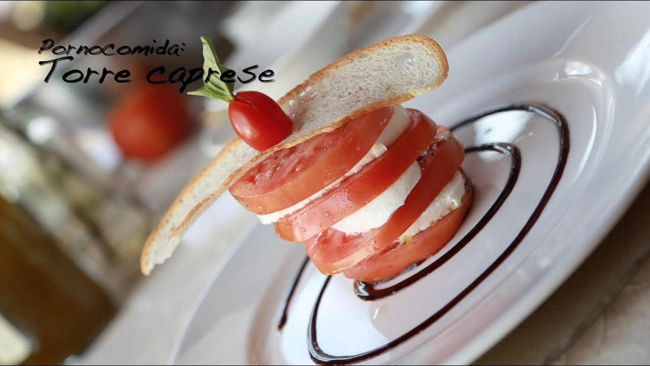 Torre caprese/caprese tower, por Pornocomida y Toscalia - YouTube