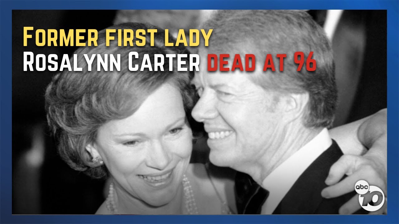 Former first lady Rosalynn Carter dead at 96 - YouTube