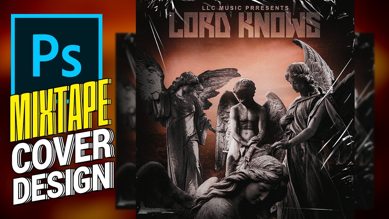 How to make Mixtape Cover In Photoshop cc | Photoshop Tutorial 20 - YouTube