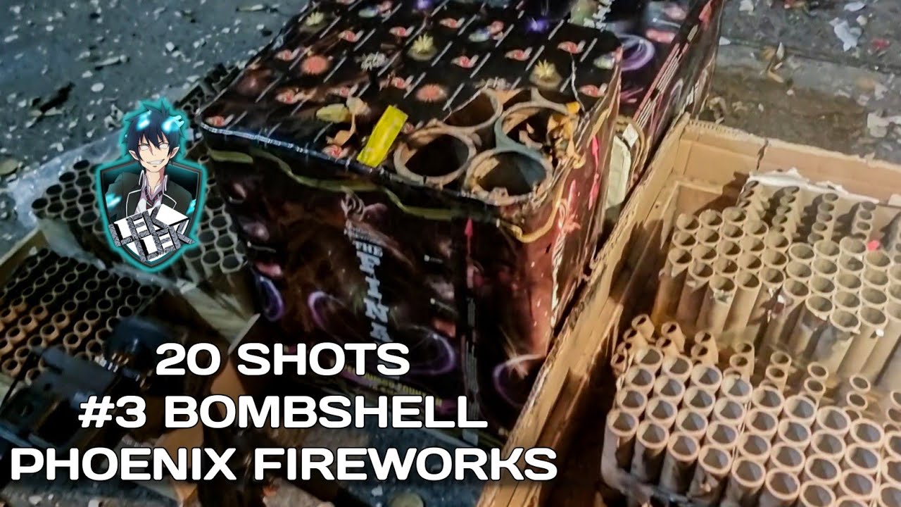 20 Shots #3 Bombshell by Phoenix Fireworks, Manila, Philippines, New ...