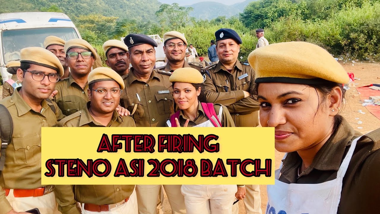After firing steno asi 2018 batch - YouTube
