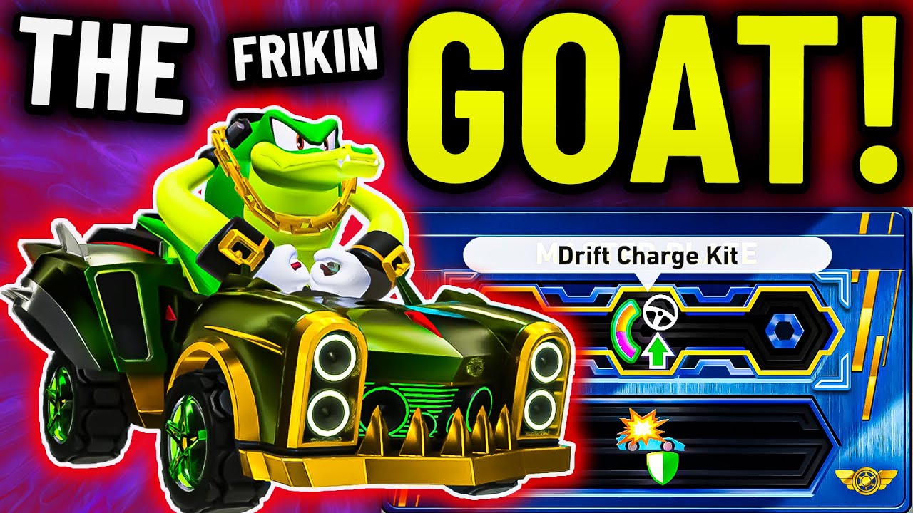 Vector's kinda... | Sonic Racing: Crossworlds - YouTube