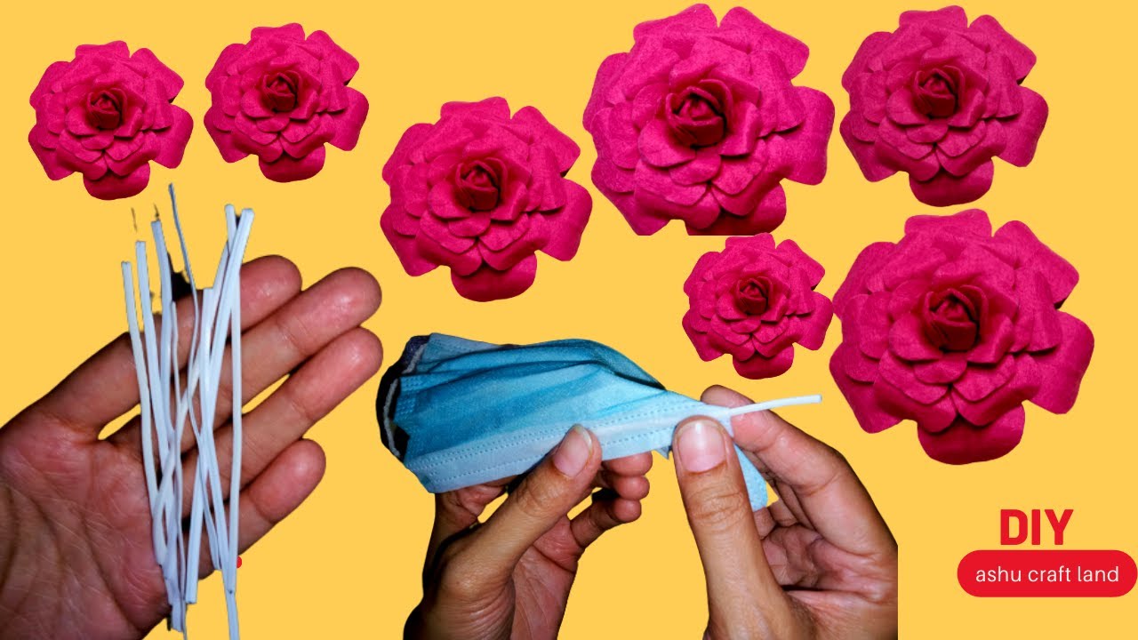 How To Make Beautiful Felt Roses Easy Felt Flower Amazing Trick how-to-make-beautiful-felt-roses-easy-felt-flower-amazing-trick