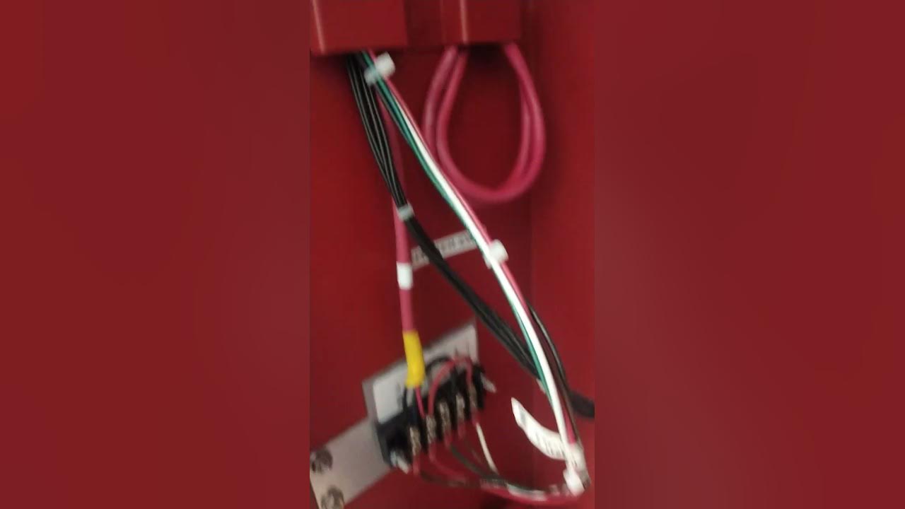 New Installed Simplex Fire Alarm control Panel 4010 ES. - YouTube