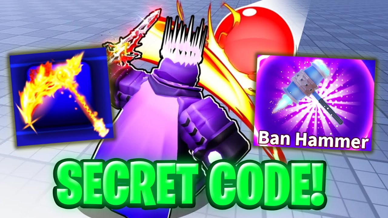 Blade Ball Secret Blade CODE!? - YouTube