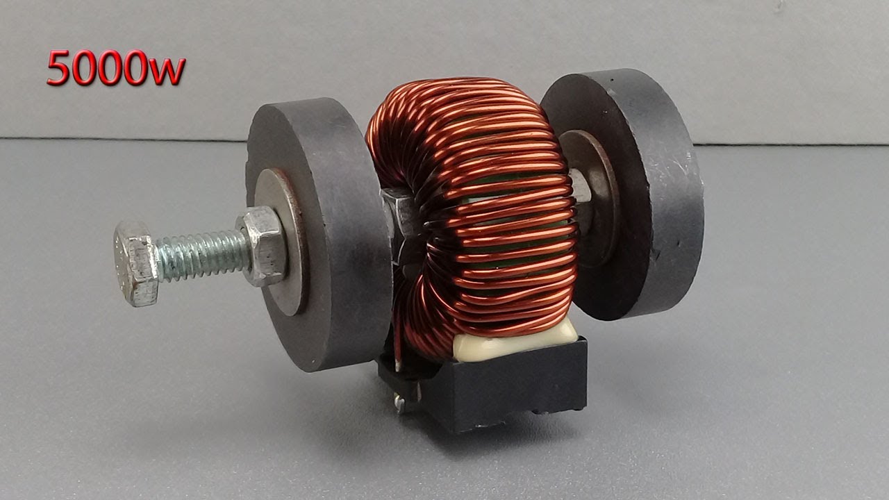 220v 5000w Free Energy Generator Using Magnet Energy With Copper ...