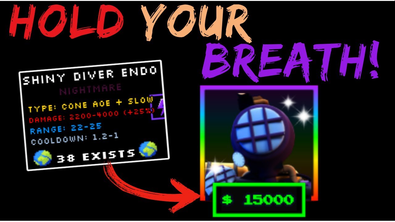 JUMP IN WITH SHINY DIVER ENDO!!! (FNTD) - YouTube