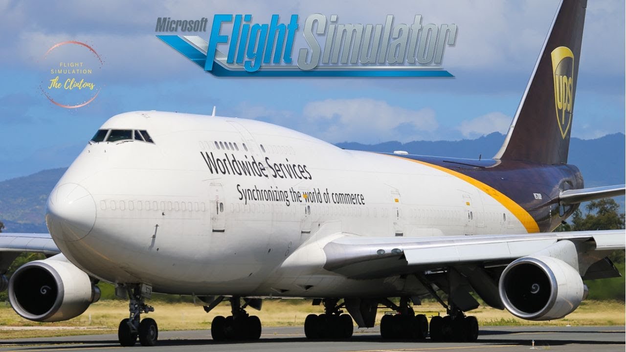 United Parcel Service (UPS) Boeing 747 Full Flight | Houston to ...