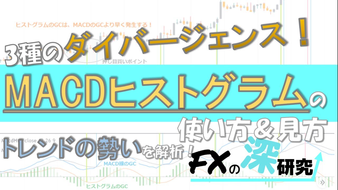 【FX】MACDヒストグラムの使い方【MACDシグナルの精度を上げたい方へ】 - YouTube