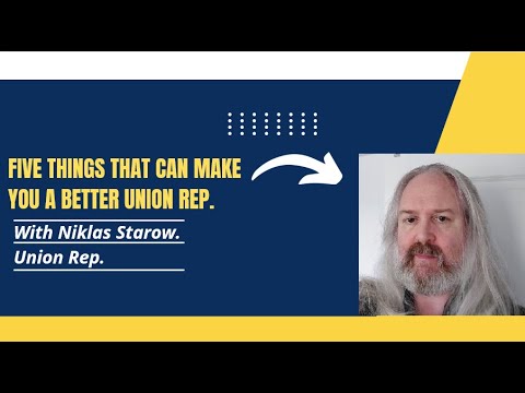 Five things that can make you a better union rep - YouTube