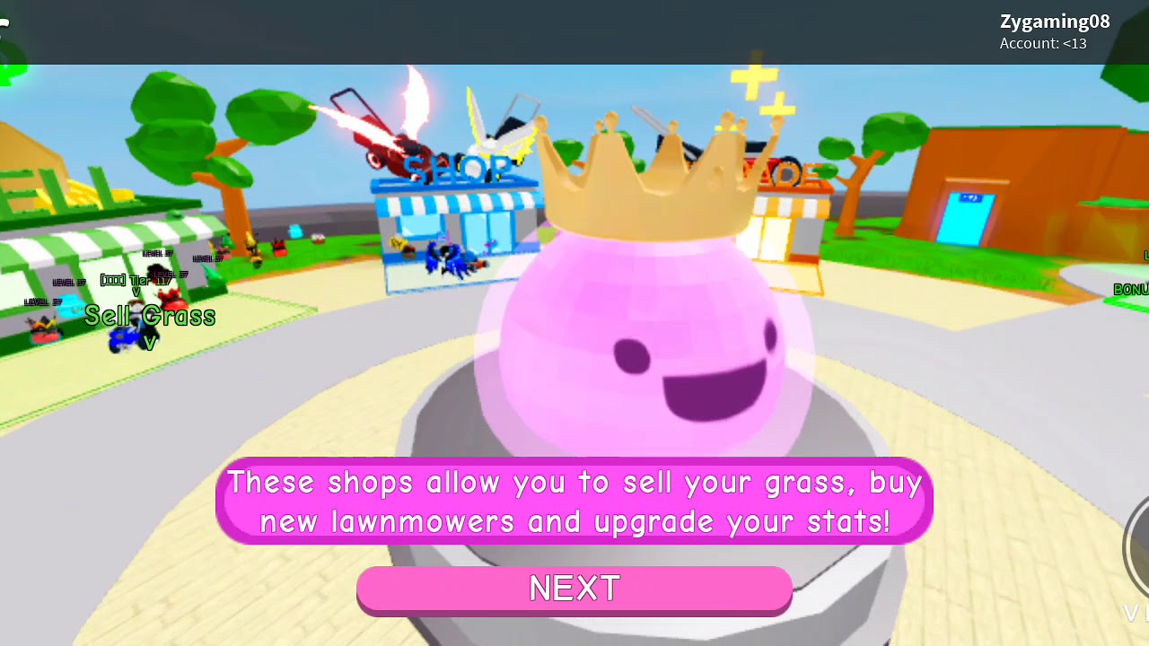 UPDATE MOWING BARU | ROBLOX LAWN MOWING SIMULATOR EPS 2 | - YouTube