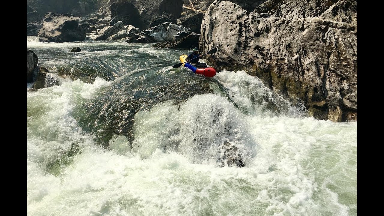 Selway Falls Packraft 810 CFS. August 2017 - YouTube