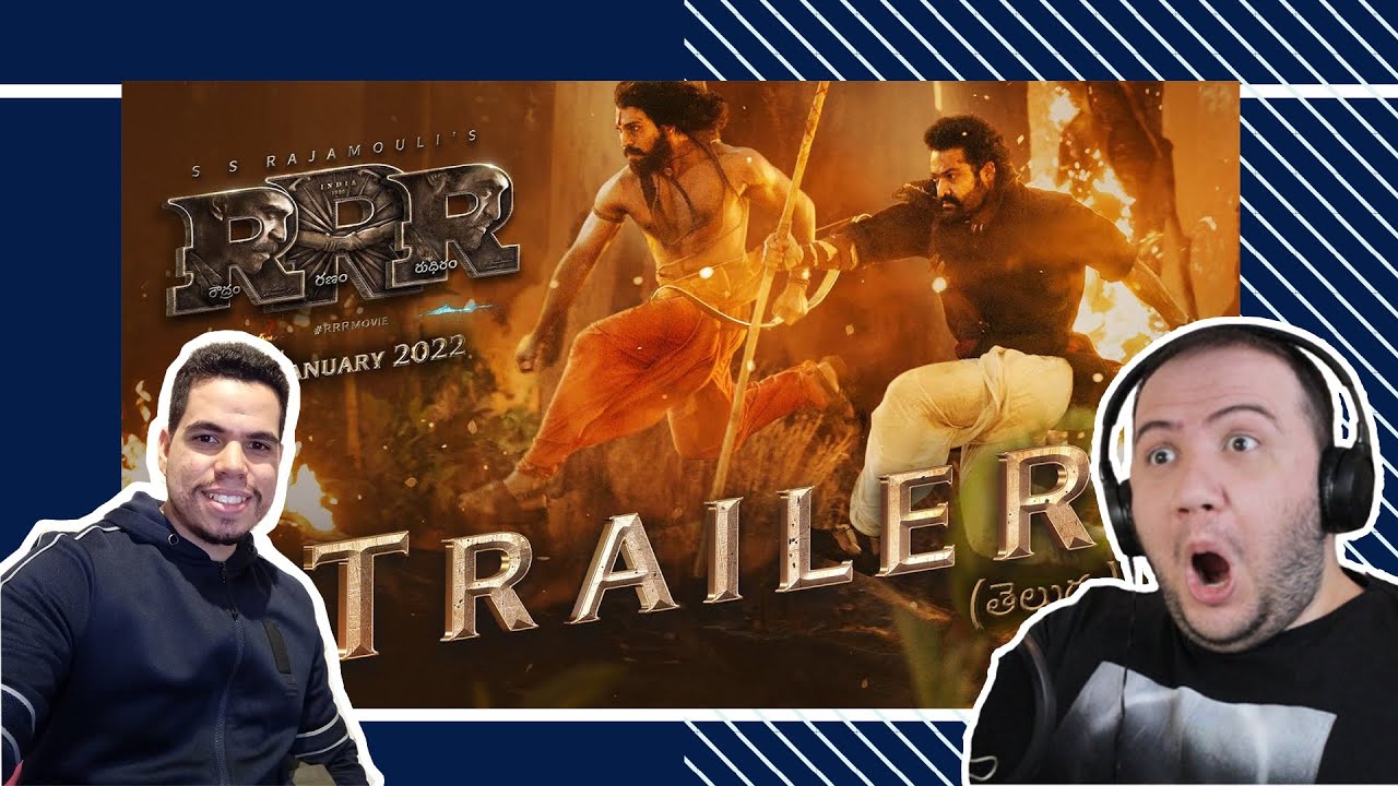 I SHOWED MY FRIEND RRR FRAME BY FRAME | TRAILER BREAKDOWN | NTR, Ram ...