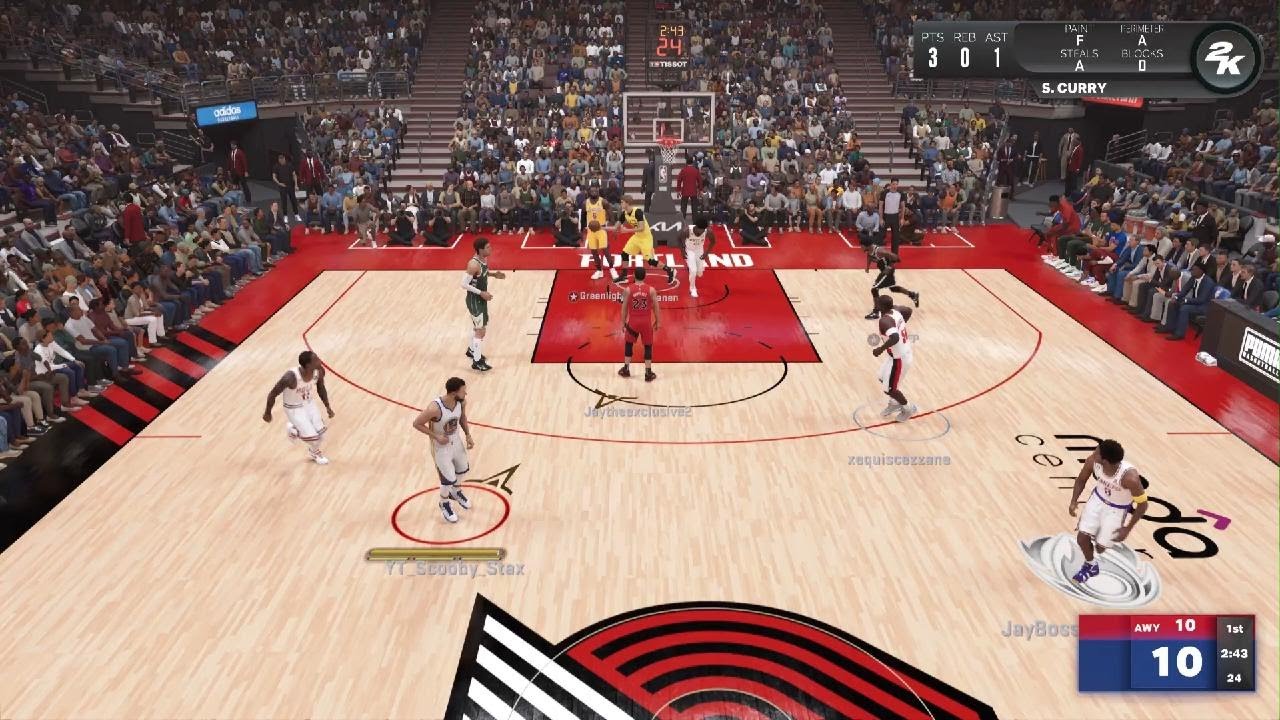 NBA 2K23 Online player control Steph Curry 49 PTS. - YouTube