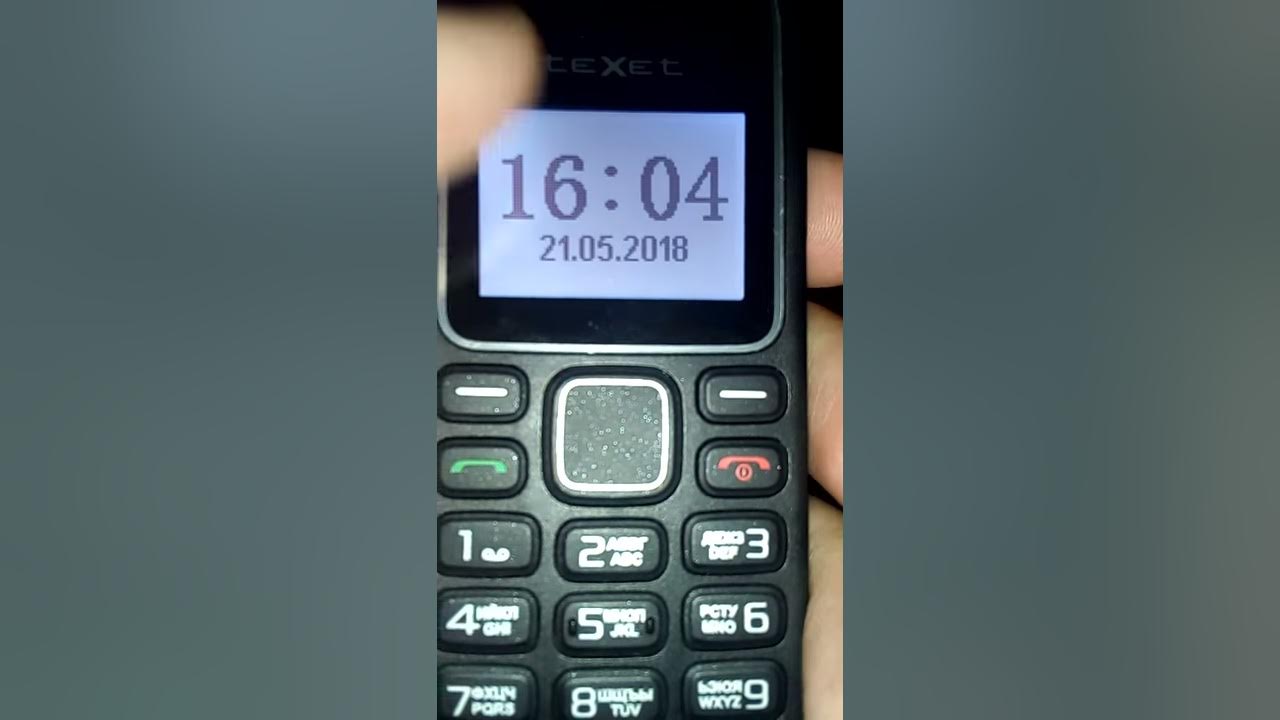 TeXet TM-121 Low battery sound - YouTube