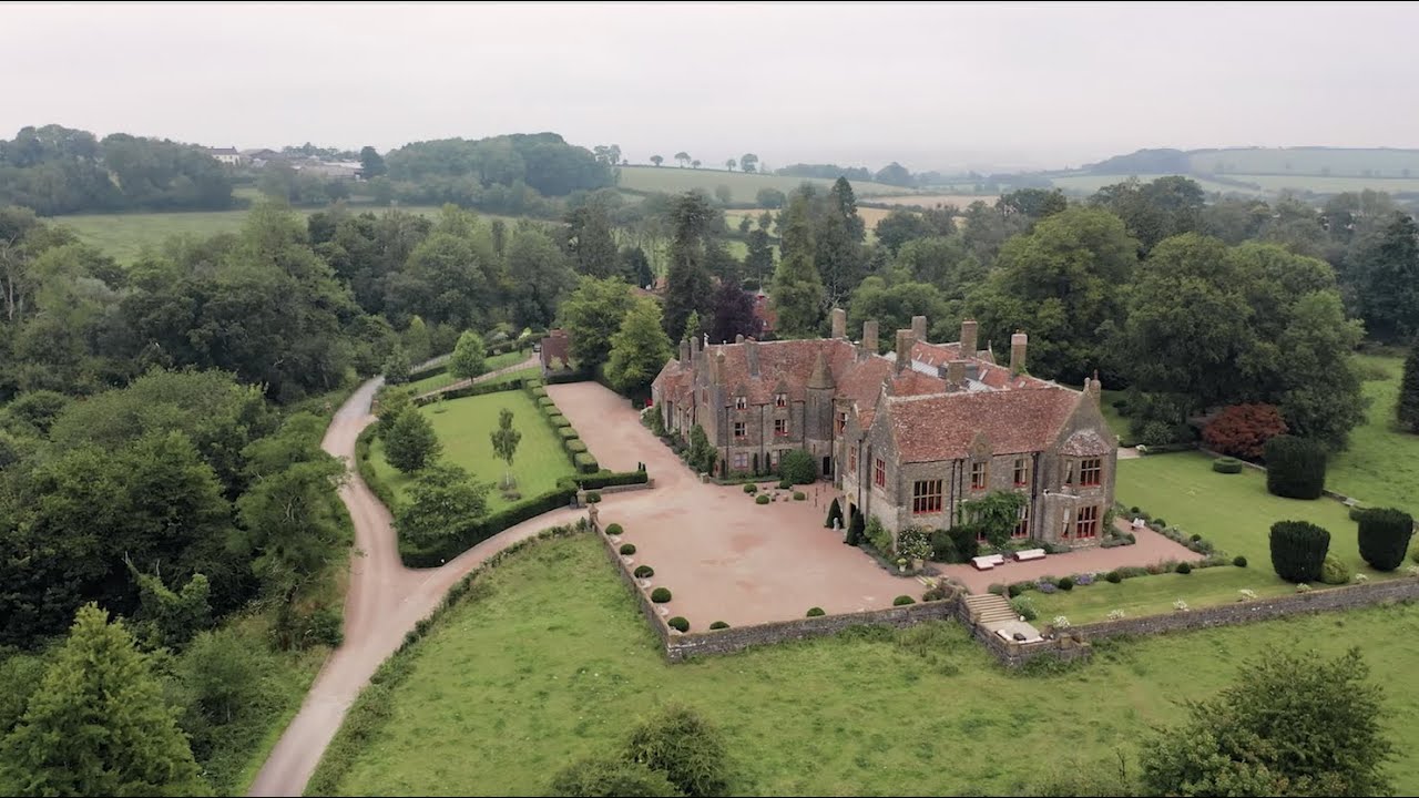 Tour of Huntsham Court Devon - Private Country House Hire - filmed by ...