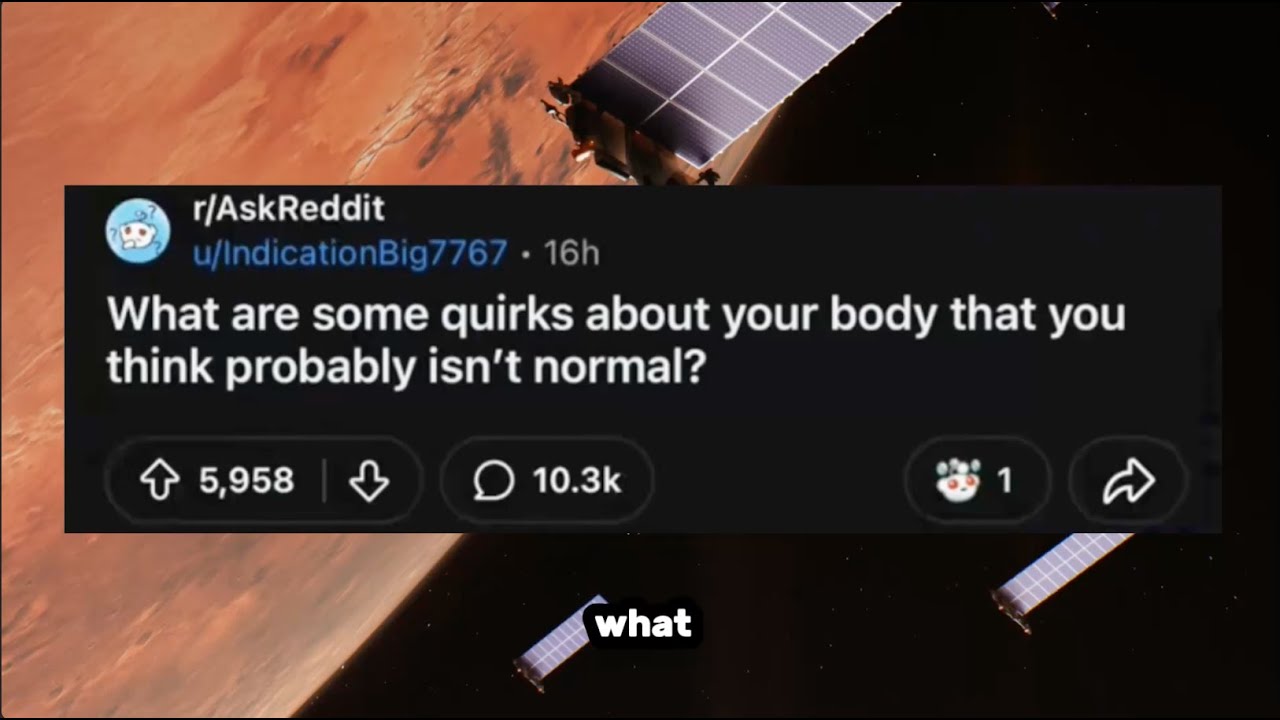 Weird Body Quirks You Thought Were Normal – TOP 5 from Reddit - YouTube