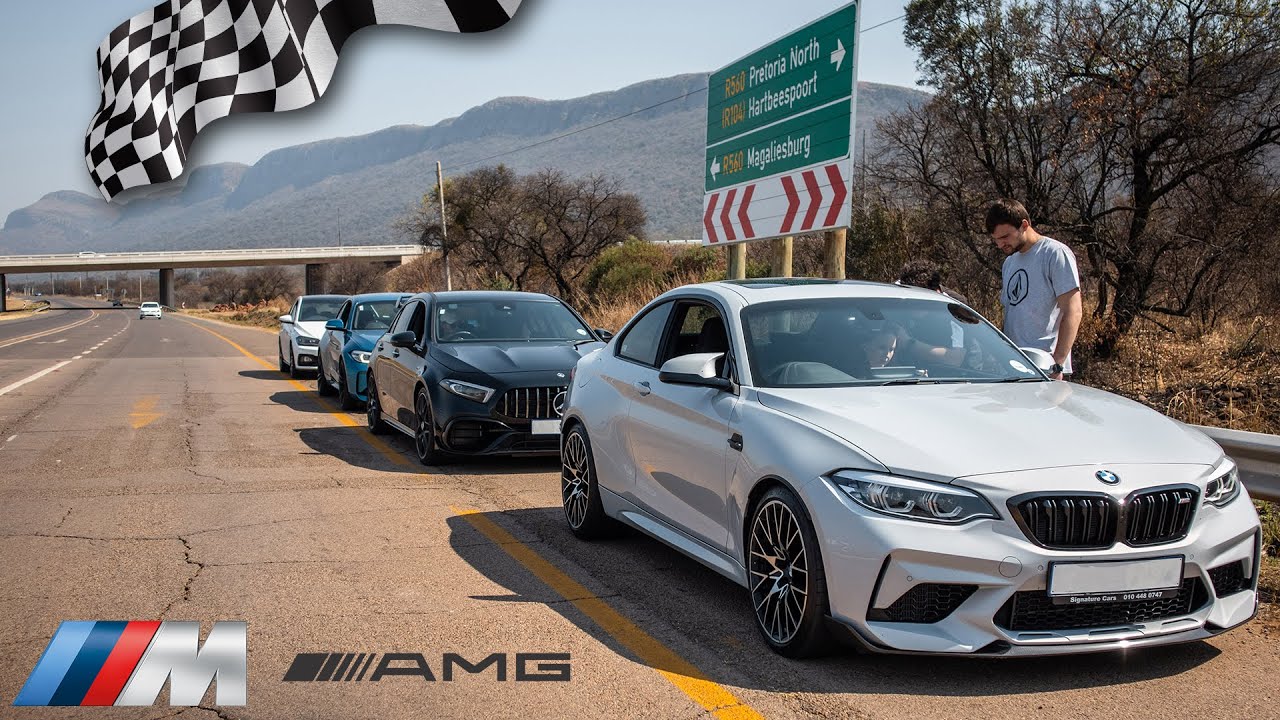 The GTI's First Breakfast Run! BMW M2, A45s & The GTI - YouTube