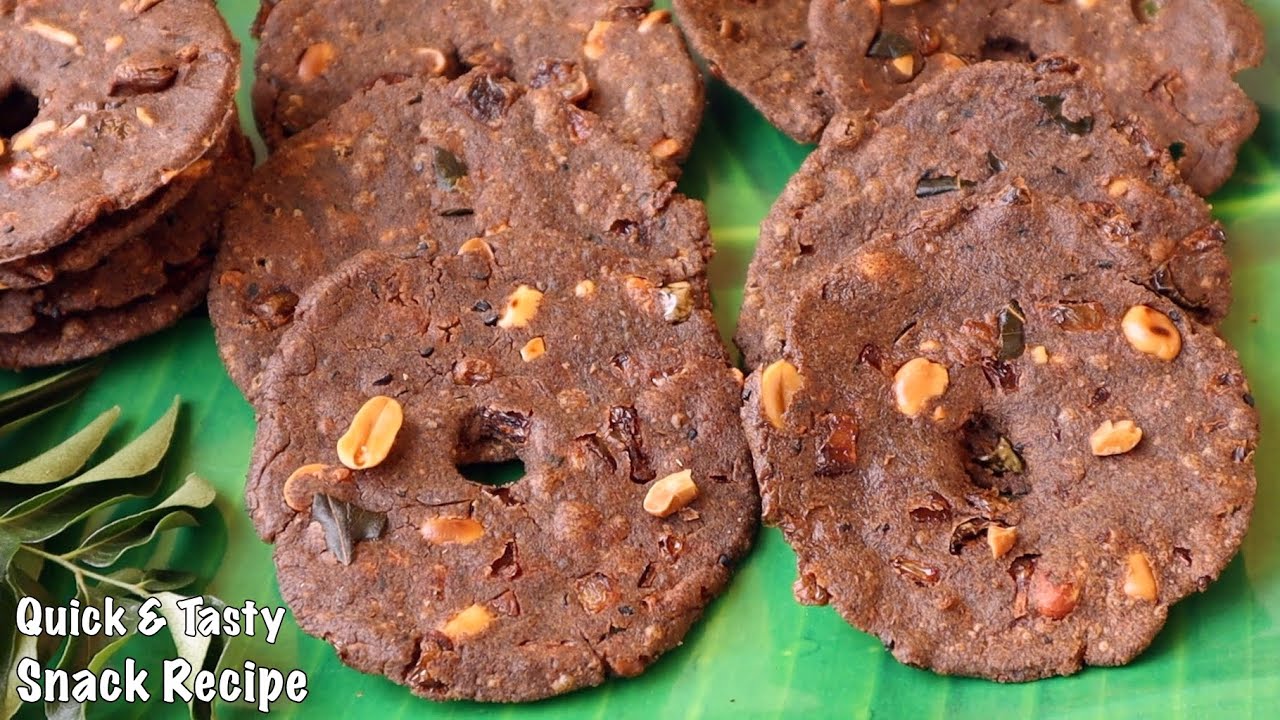 కరకరలాడే రాగి చెక్కలు😋Ragi Chekkalu| Ragi Pindi Recipes | Finger Millet ...