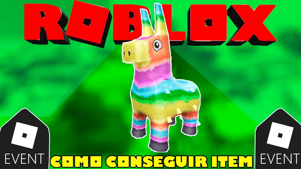 COMO CONSEGUIR Pinata Hat - EVENTO PIZZA PARTY ROBLOX - YouTube